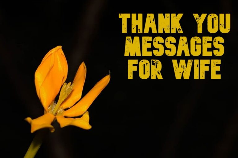 135 Of The Thank You Messages for Wife | Best Quotes About Be Thankful ...