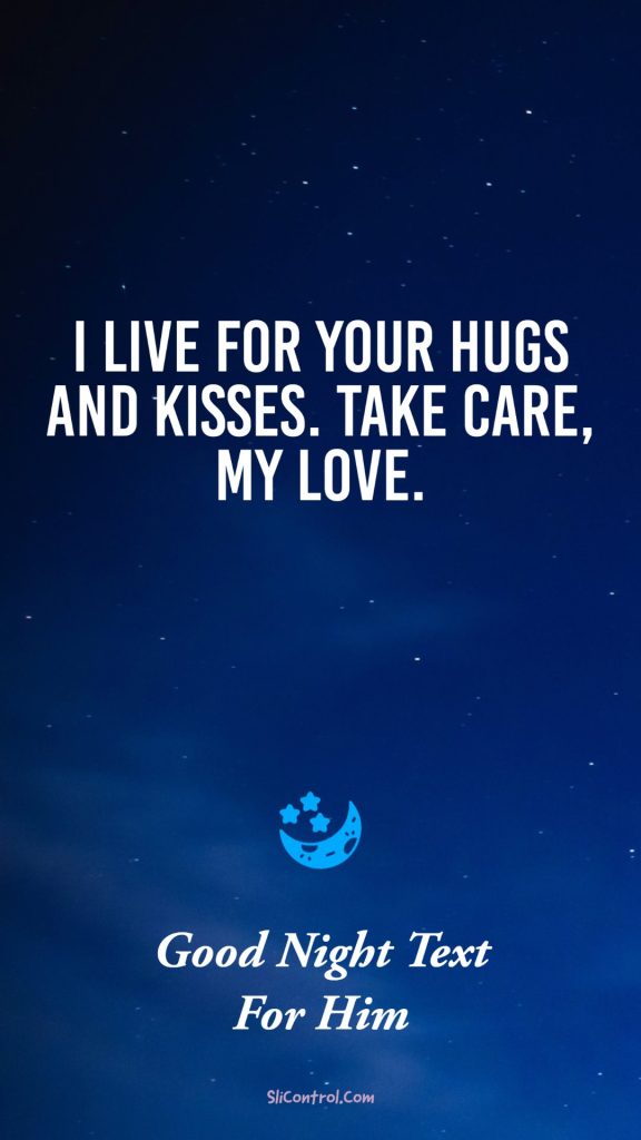 100 Best Good Night Text For Him With Beautiful Images - SliControl.Com ...