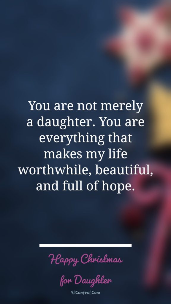 45 Happy Christmas Messages for Daughter - Happy Christmas Images ...