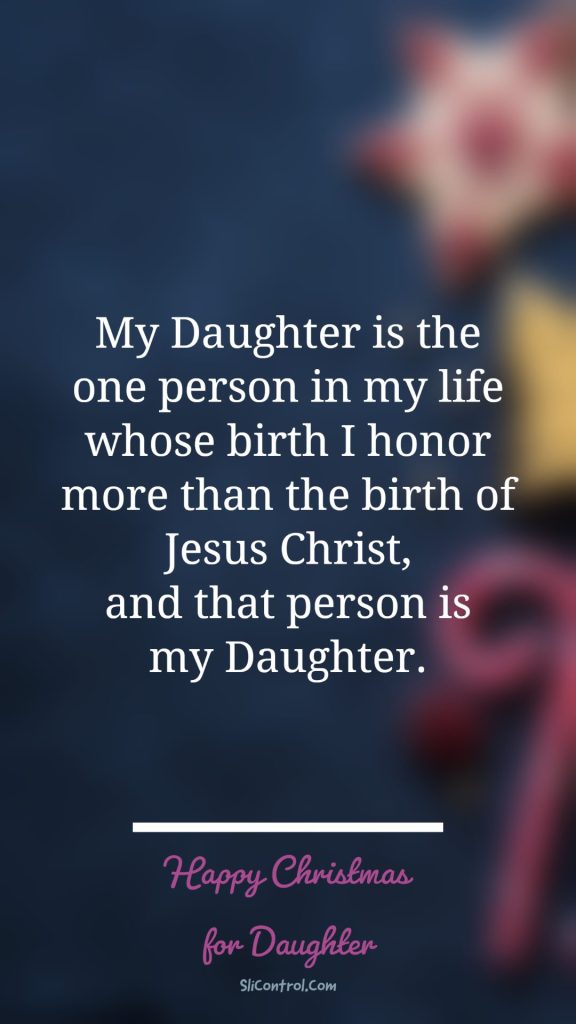 45 Happy Christmas Messages for Daughter - Happy Christmas Images ...