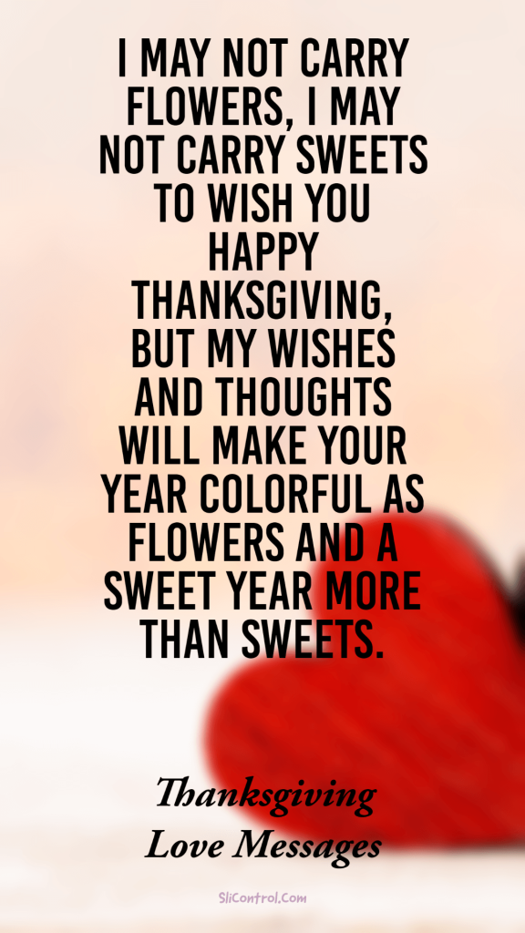 115 Thanksgiving Love Messages - Best Quotes You’ll Love - SliControl ...