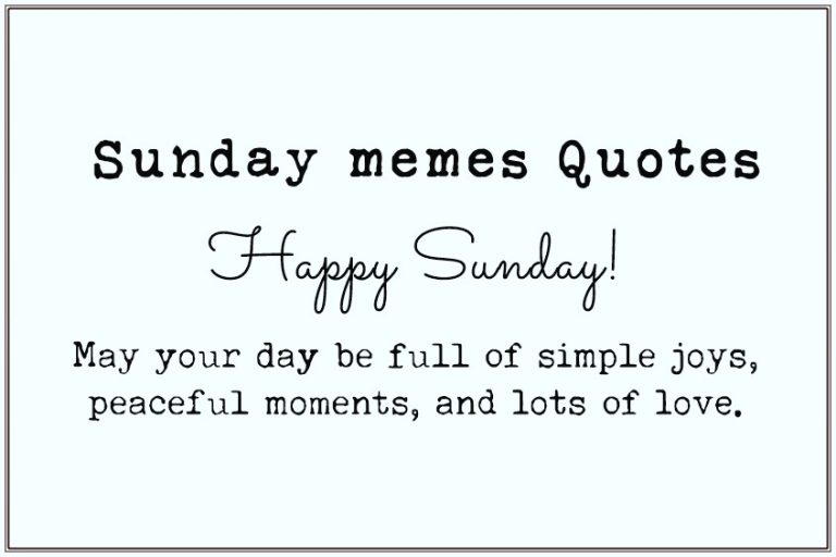 45 Sunday memes and Quotes - SliControl.Com - Download free software ...